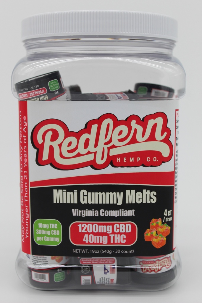Redfern - Mini Gummy Melts - 30 Count | Carytown Tobacco Inc.