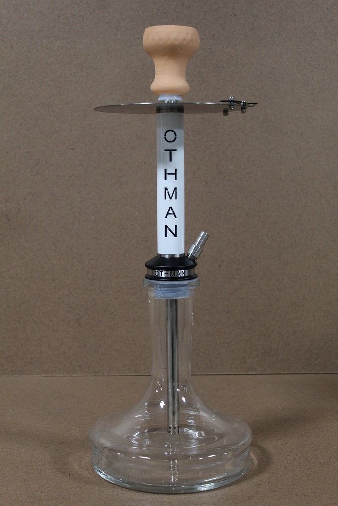 Othman Hookah NH106- White | Carytown Tobacco Inc.