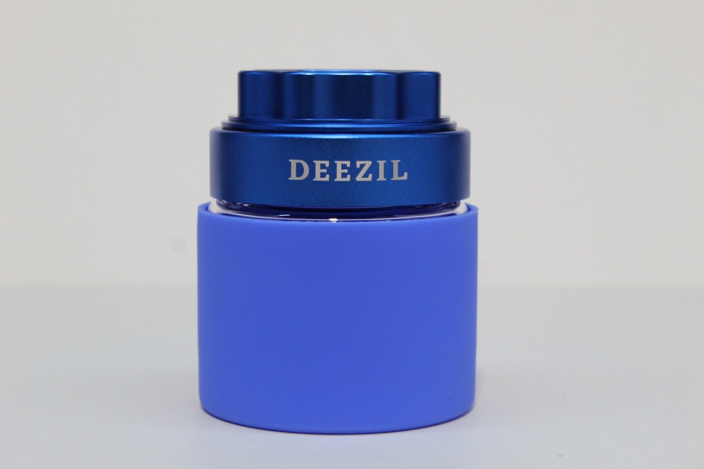 Deezil Grinder w/Glass Jar | Carytown Tobacco Inc.
