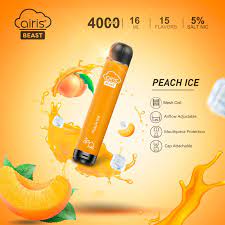 Airis Beast 4000 Puff Peach Ice | Carytown Tobacco Inc.