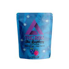 THC ROX- Live Resin Blue Raspberry- 30 per pack | Carytown Tobacco Inc.
