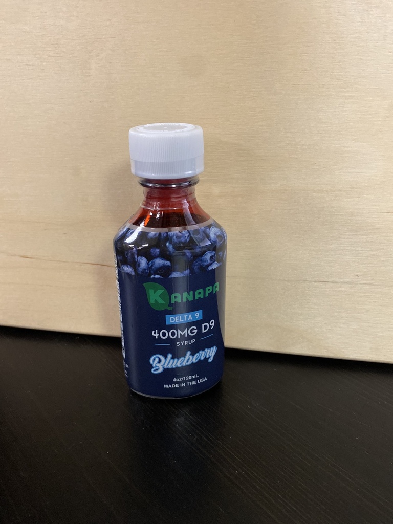 Kanapa- D9 Syrup 400mg-Blueberry | Carytown Tobacco Inc.