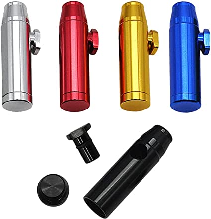 Snuff Sniffer Aluminum Storage Set - 1 Set | Carytown Tobacco Inc.