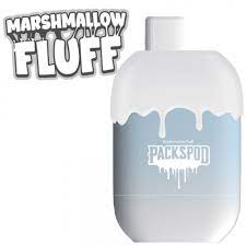 Packs Pod- Marshmallow Fluff 5000 Puffs- 5 Pack | Carytown Tobacco Inc.