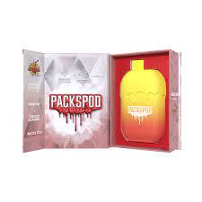 Packs Pod- Sun Cured Cherry Red 5000 Puffs- 5 Pack | Carytown Tobacco Inc.